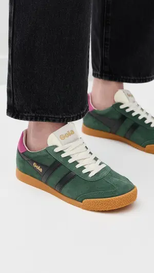 Gola Elan Sneakers - Evergreen/black/fuchsia