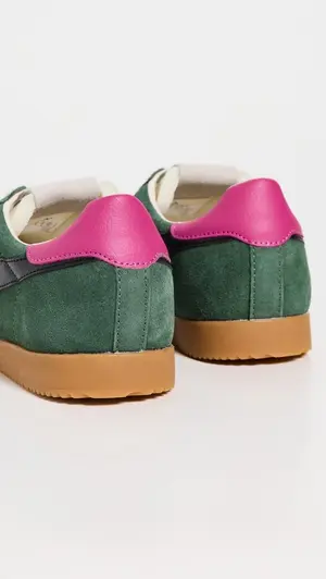 Gola Elan Sneakers - Evergreen/black/fuchsia