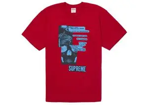 Supreme Anatomy Tee Shirt - Red