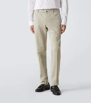 SLOWEAR Cotton Slim Trousers