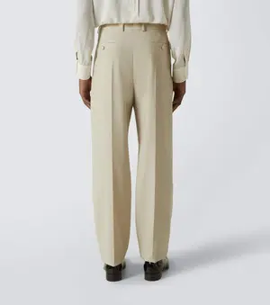 Saint Laurent Wool Suit Trousers