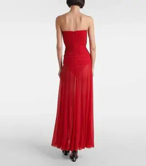 Magda Butrym Ruched Cocktail Dress
