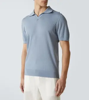 Fedeli Cotton Piqu� Polo Shirt
