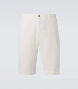 Fedeli Linen Bermuda Shorts