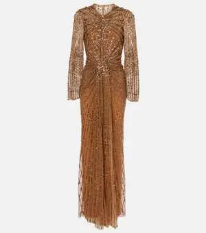 Jenny Packham Anja Embellished Gown