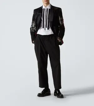 Junya Watanabe Cropped Straight Leg Pants