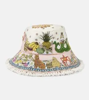 ALEMAIS Alémais Hazel Linen Bucket Hat