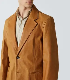 Our Legacy Opening Leather Blazer