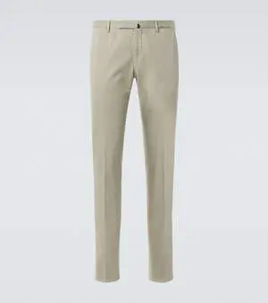 SLOWEAR Cotton Slim-fit Pants - Grey