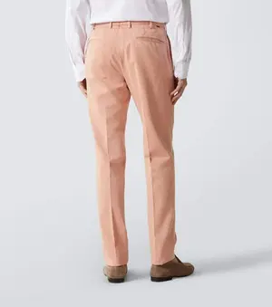 SLOWEAR Cotton Slim-fit Pants