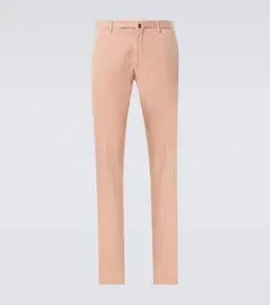 SLOWEAR Cotton Slim Pants - Orange