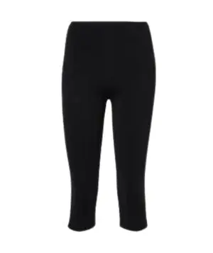 TOTEME Jersey Capri Pants - Black