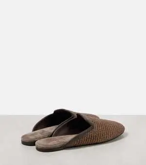 Brunello Cucinelli Monili Mules