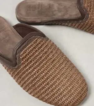 Brunello Cucinelli Monili Mules