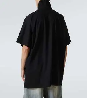 Balenciaga Bb Garderobe Cotton Piqué Polo Shirt