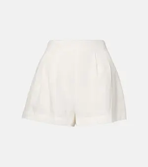 Faithfull The Brand Mirelle Linen Shorts - White