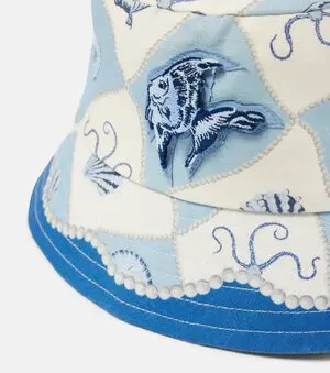ALEMAIS Alémais Pia Linen Bucket Hat