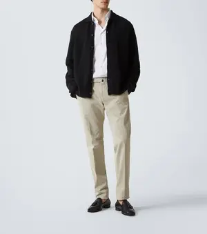 SLOWEAR Cotton Slim Pants - Grey