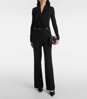 TOTEME Draped Jersey Top