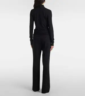 TOTEME Draped Jersey Top