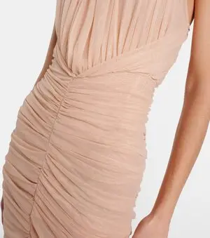 MUGLER Ruched Gown