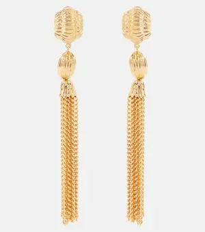 JENNIFER BEHR Arthella -plated Drop Earrings - Gold