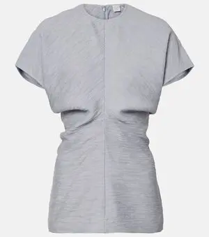 TOTEME Draped Top - Blue