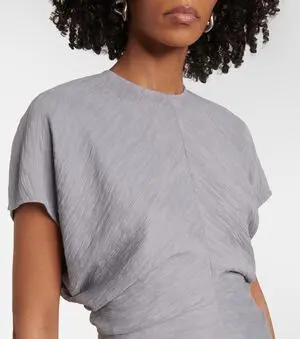 TOTEME Draped Top - Blue