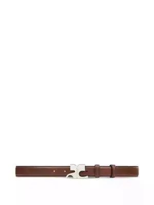 COURREGES Logo-buckle Belt - Brown