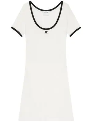 Courreges Scoop Neck Dresses