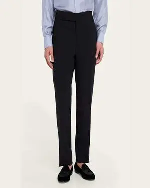 Giorgio Armani Flat-front Trousers