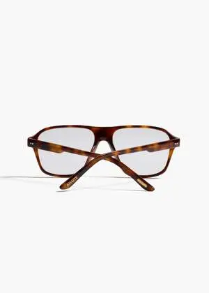Khaite X Oliver Peoples 1978rx Eyeglasses - Dark Mahogany