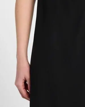 Emporio Armani Sleeveless Maxi Dress - Black