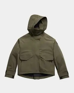 Women's Oversized Hooded Rain Jackets