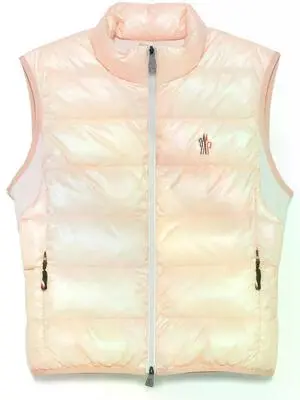 Moncler Padded Zip-up Gilet - Pink
