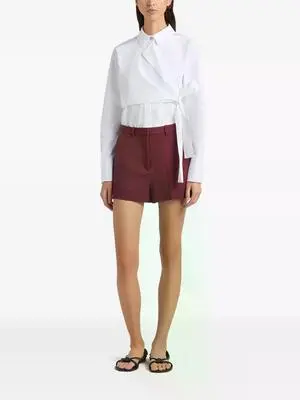 Ports 1961 Ribbon-tie Wrap Shirt