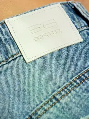 GESTUZ High-rise Straight-leg Jeans