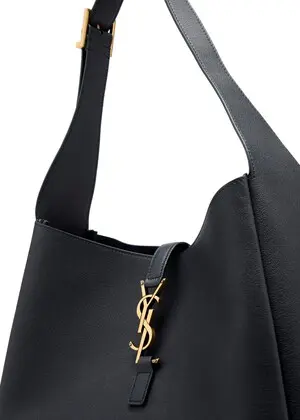 Saint Laurent Le 5 À 7 Large Hobo Bag - Navy