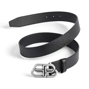 Balenciaga Bb Large Belt - Black