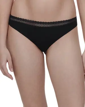 Chantelle Cozy Chic Thong - Black