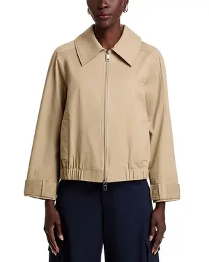 Rails York Zip-up Jacket - Taupe