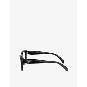 Prada Pr A18v Irregular-frame Acetate Eyeglasses