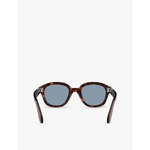 Persol Po0060s Phantos-frame Sunglasses - Brown