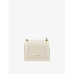 BVLGARI Serpenti Forever Small Shoulder Bag - White
