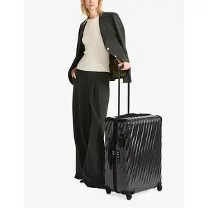 Tumi 19-degree Polycarbonate Checked Suitcase - Black Graphite