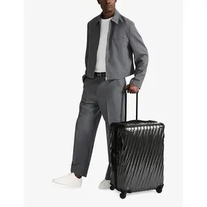 Tumi 19-degree Polycarbonate Checked Suitcase - Black Graphite