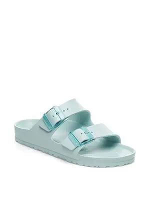 Pink Birkenstock Arizona Eva Sandals - Green