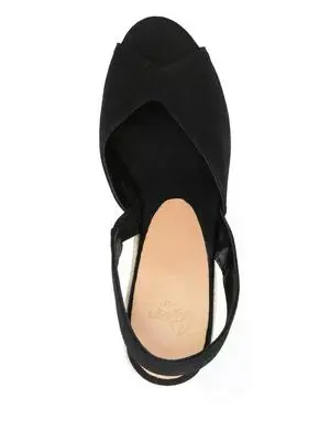 CastaÑer 90mm Brisa Espadrilles - Black