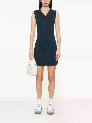 Maison Kitsuné Fox-patch Mini Dress