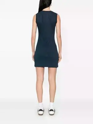 Maison Kitsuné Fox-patch Mini Dress